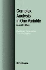 Complex Analysis in One Variable | SpringerLink