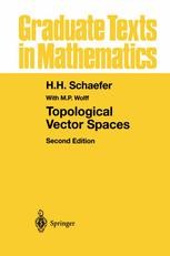 Topological Vector Spaces | Springer Nature Link (formerly SpringerLink)