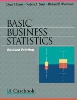Basic Business Statistics: A Casebook | SpringerLink