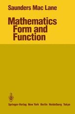 Mathematics Form and Function | SpringerLink