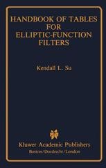 Handbook of Tables for Elliptic-Function Filters | SpringerLink