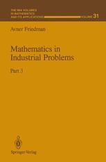 Mathematics in Industrial Problems: Part 3 | SpringerLink