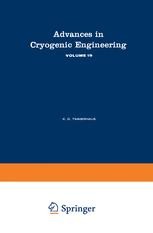 Advances in Cryogenic Engineering | Springer Nature Link (formally ...