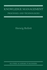 Knowledge Management: Processes and Technologies | SpringerLink