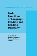Basic Functions of Language, Reading and Reading Disability | SpringerLink