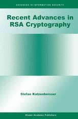 Recent Advances in RSA Cryptography | SpringerLink