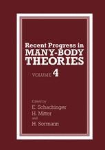 Recent Progress in Many-Body Theories: Volume 4 | SpringerLink