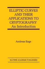 Elliptic Curves and Their Applications to Cryptography: An Introduction ...
