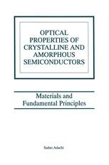 Optical Properties of Crystalline and Amorphous Semiconductors ...