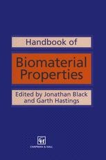 Handbook of Biomaterial Properties | SpringerLink