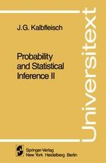 Probability and Statistical Inference | SpringerLink