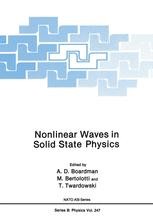 Nonlinear Waves in Solid State Physics | SpringerLink