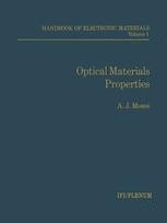 Handbook of Electronic Materials: Volume 1 Optical Materials Properties ...