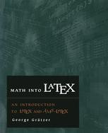 Math into LATEX: An Introduction to LATEX and AMS-LATEX | SpringerLink
