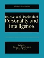 International Handbook of Personality and Intelligence | Springer ...