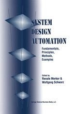 System Design Automation: Fundamentals, Principles, Methods, Examples ...