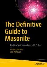 The Definitive Guide to Masonite: Building Web Applications with Python | SpringerLink