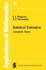 Statistical Estimation: Asymptotic Theory | SpringerLink
