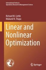 Linear and Nonlinear Optimization | SpringerLink