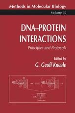 DNA'Protein Interactions: Principles and Protocols | Springer Nature Link