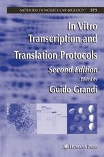 In Vitro Transcription and Translation Protocols | SpringerLink