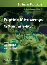 Peptide Microarrays: Methods and Protocols | SpringerLink