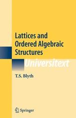 Lattices and Ordered Algebraic Structures | SpringerLink