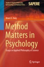 Method Matters in Psychology: Essays in Applied Philosophy of Science ...