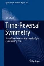 Time-Reversal Symmetry: Seven Time-Reversal Operators for Spin ...