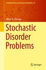 Stochastic Disorder Problems | SpringerLink