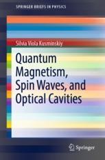 Quantum Magnetism, Spin Waves, and Optical Cavities | Springer Nature Link (formerly SpringerLink)