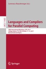 Languages and Compilers for Parallel Computing: 30th International ...
