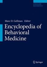 Encyclopedia of Behavioral Medicine | Springer Nature Link (formally ...