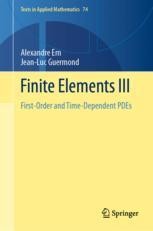 Finite Elements III: First-Order and Time-Dependent PDEs | SpringerLink