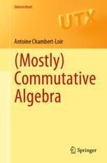 (Mostly) Commutative Algebra | SpringerLink