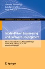 Model-Driven Engineering and Software Development: 8th International ...