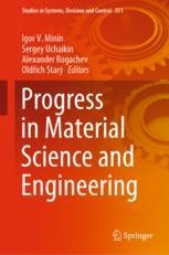Progress in Material Science and Engineering | SpringerLink