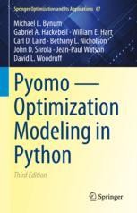 Pyomo — Optimization Modeling in Python | SpringerLink