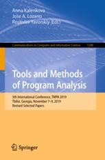 Tools and Methods of Program Analysis: 5th International Conference ...