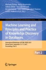 Machine Learning and Principles and Practice of Knowledge Discovery in Databases: International ...
