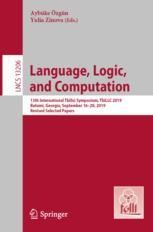 Language, Logic, and Computation: 13th International Tbilisi Symposium ...