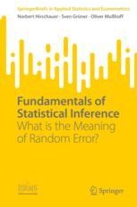 Fundamentals of Statistical Inference: What is the Meaning of Random Error? | SpringerLink