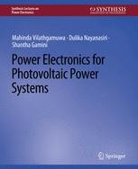 Power Electronics for Photovoltaic Power Systems | SpringerLink