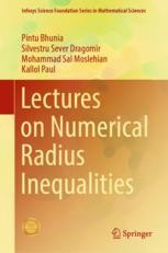 Lectures on Numerical Radius Inequalities | SpringerLink
