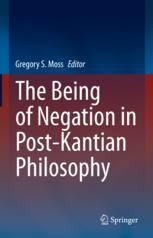 The Being of Negation in Post-Kantian Philosophy | SpringerLink