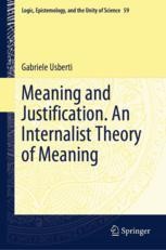 Meaning and Justification. An Internalist Theory of Meaning | SpringerLink
