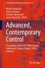 Advanced, Contemporary Control: Proceedings of the XXI Polish Control ...