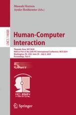Human-Computer Interaction: Thematic Area, HCI 2024, Held as Part of ...