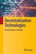 Decentralization Technologies: Financial Sector in Change | SpringerLink