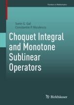 Choquet Integrals and Monotone Sublinear Operators | SpringerLink